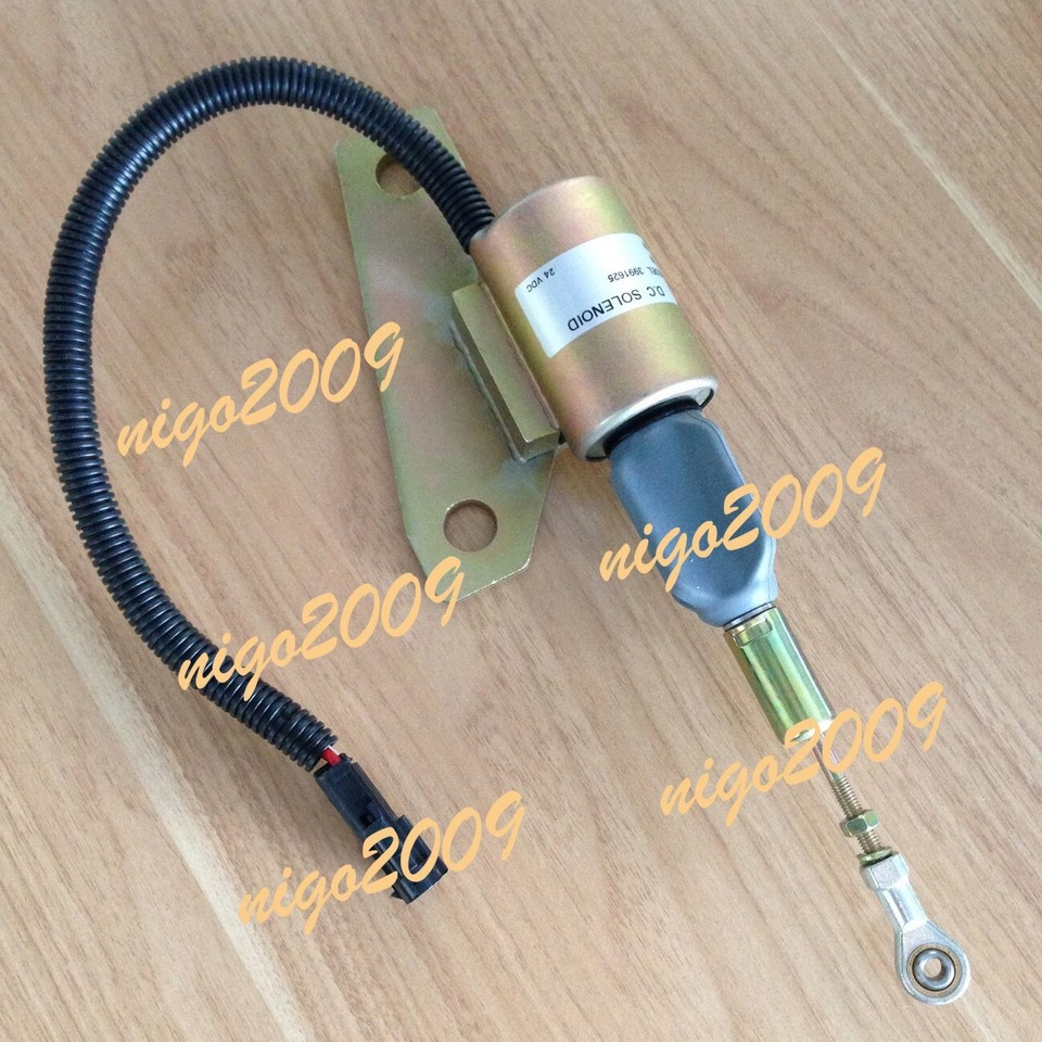 3991625 24V Solenoid Valve 5267132 Fit for Cummins 6BT 5.9L 8.3L ...