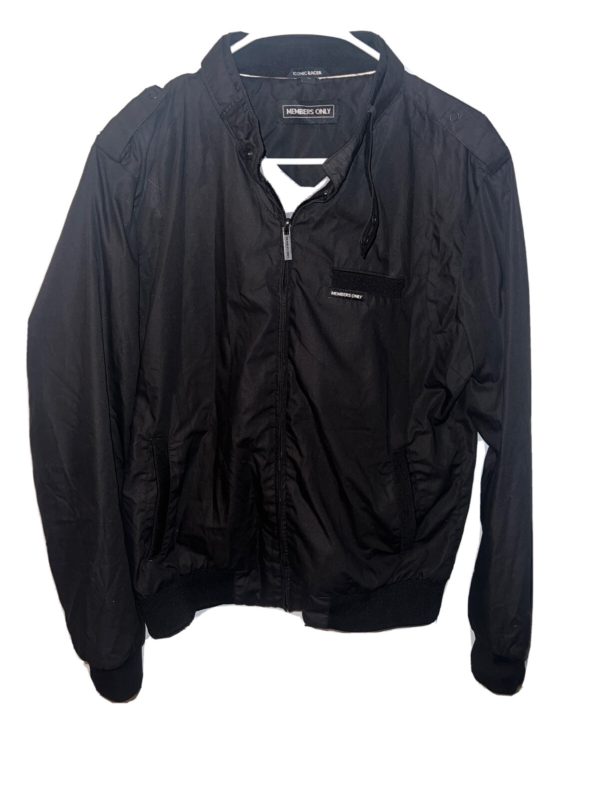 VINTAGE Members Only Jacket Mens90s Bomber Iconic Sn… - Gem