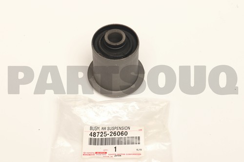 4872526060 Genuine Toyota BUSH, REAR SUSPENSION ARM, NO.3 48725-26060 ...