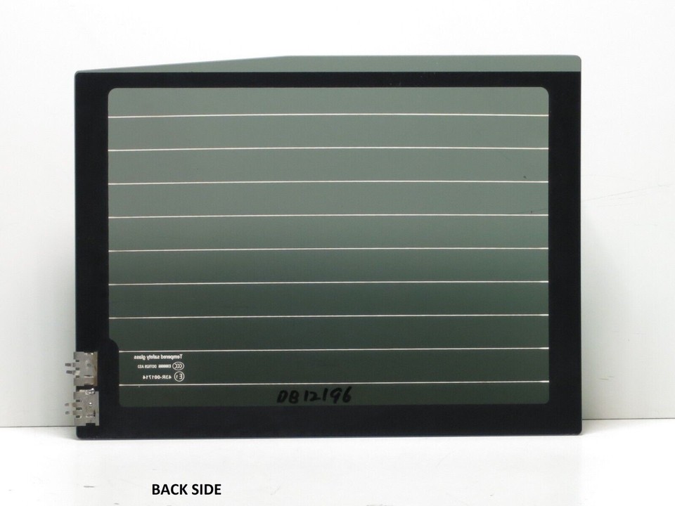 Fit 2014-2018 Chevy Silverado Power Sliding Window Center Glass w/ Heat ...