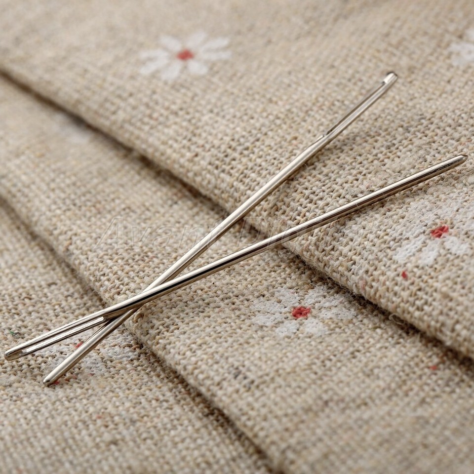 5* Large Eye Blunt Darning Needles Embroidery Tapestry Needle Sewing ...