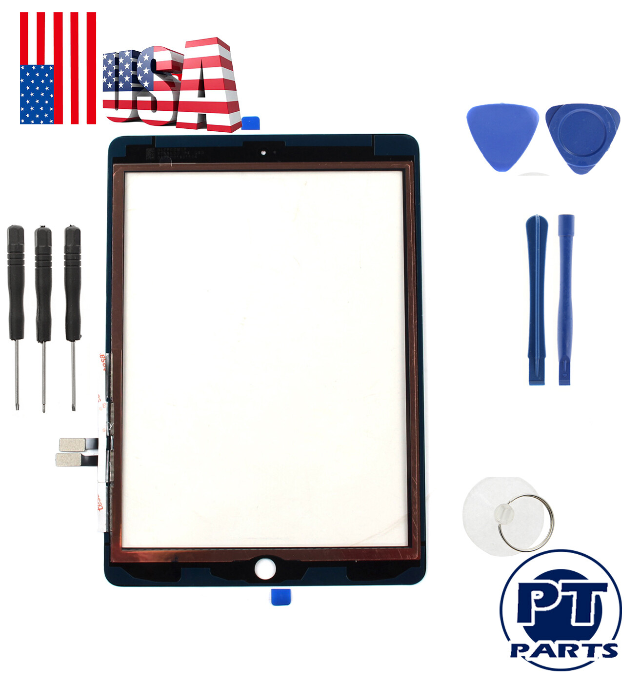 For iPad 6 6th Gen A1893 A1954 Touch Screen Digitizer Replacement+IC | eBay