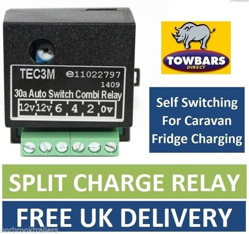 Self Switching Smart Relay for 12S / 13 Pin Towbar Wiring Charging ...
