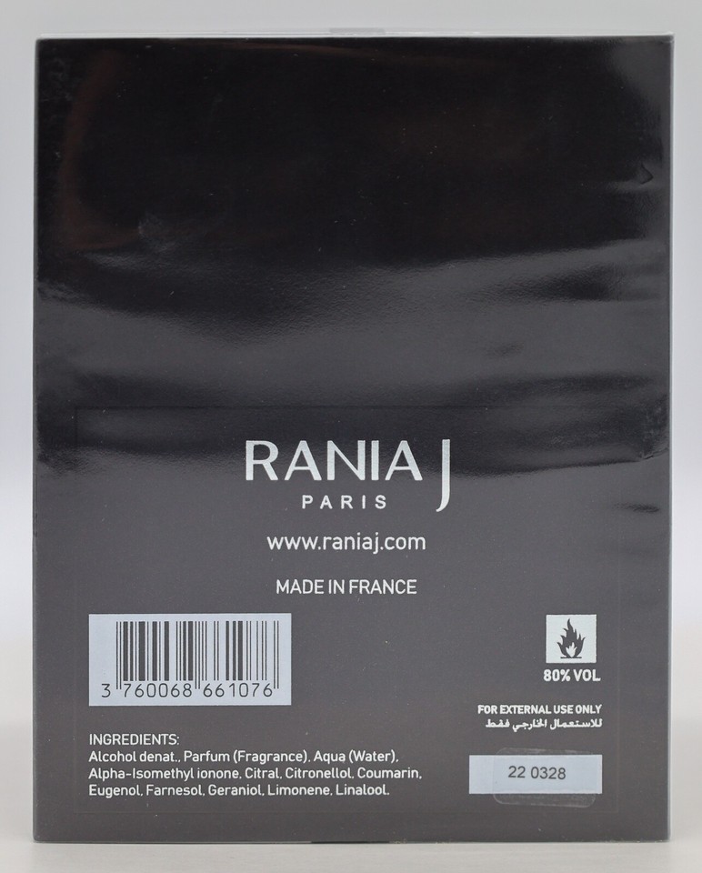Rania J Cuir Andalou 100ml / 3.4 oz EDP Authentic Sealed & Fast by ...