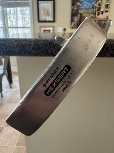 Dunlop Hexsert HM-1 Blade Putter / RH / Steel ~35" / Good Grip / Clean ...