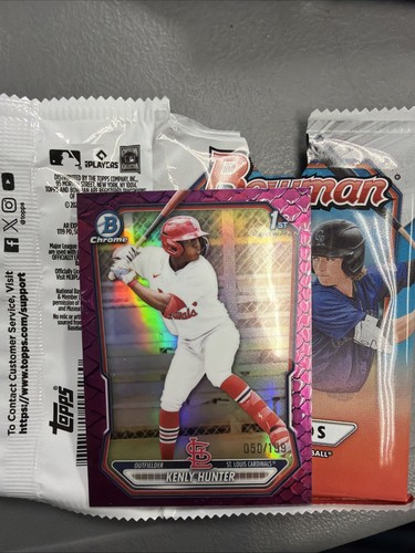 2026 1st Bowman Chrome Kenly Hunter Baseball Card /199 | eBay