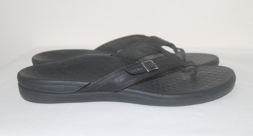 Vionic Tide Patty Size 9 Black Women's Flip Flops Sandals | eBay