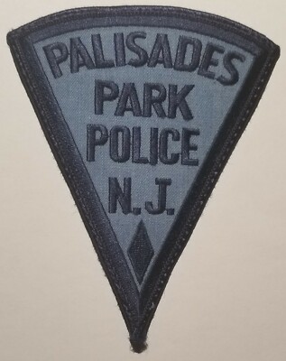 PALISADES PARK POLICE NEW JERSEY NJ CLOTH PATCH | eBay