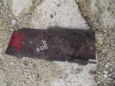 Farmall 504 G tractor Originl Factory IH right step panel w/ spring ...