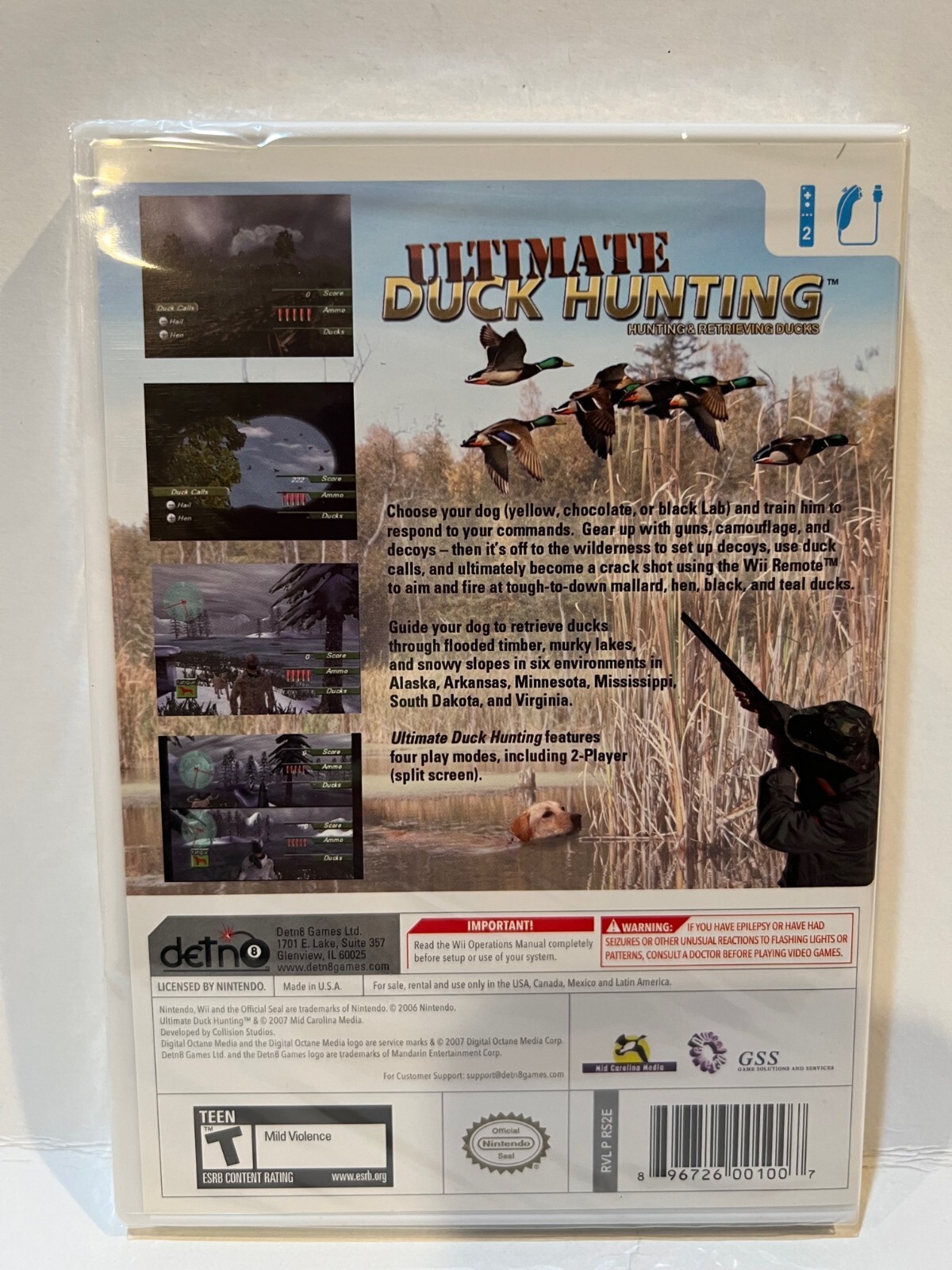 Ultimate Duck Hunting (Nintendo Wii, 2007) for sale online | eBay