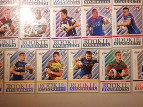 2012 Nrl Champions Select Trading Cards Rookie Standouts Full Set (22 ...