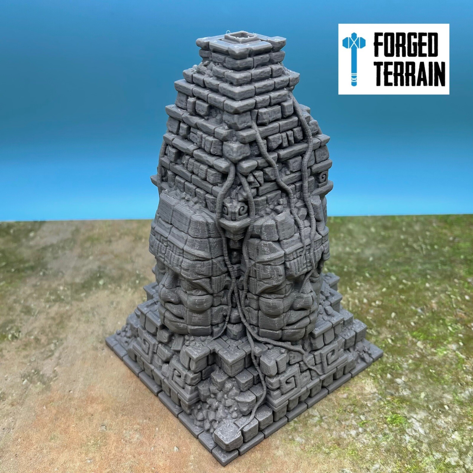 Aztec Monument Statue B: Terrain, Fantasy, DnD, AoS, Frostgrave. | eBay