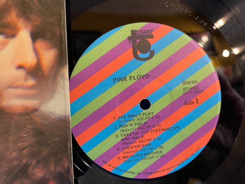 PINK FLOYD PIPER GATES ST 5093 TOWER. 1969 USA LP NEAR MINT | eBay