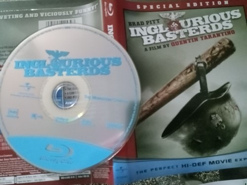 Inglourious Basterds Blu Ray (DISC ONLY) + Artwork | eBay