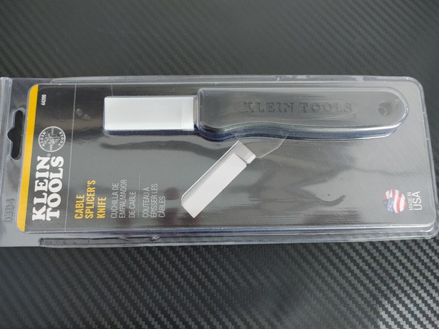 Klein Tools 44200 Cable Splicer's Knife for sale online | eBay