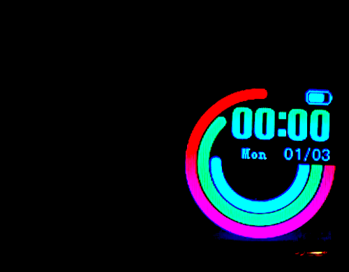 Accurate Pedometer Deeply Life Waterproof Smart Watch Black Sport ...