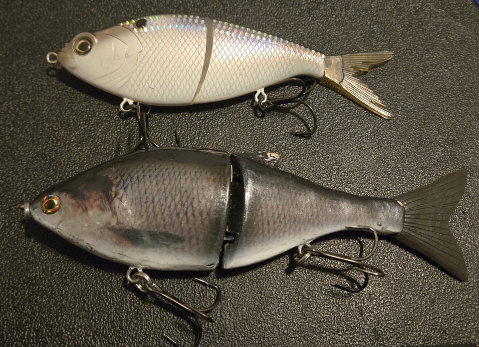 Abt Lure 6thsense Shad Glide Bait Lot (2) Used! FAST FREE Shipping | eBay