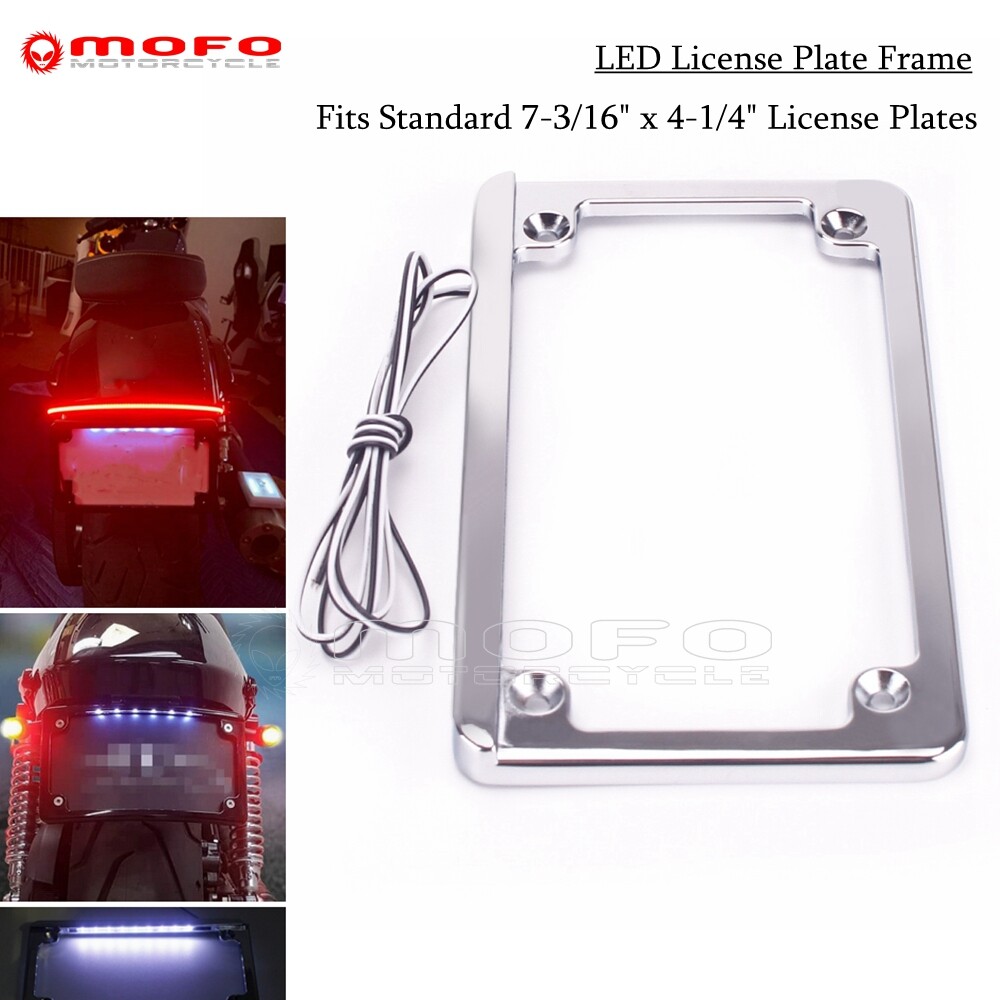 Custom Motorcycle License Plates