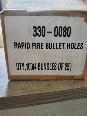 Hardley Dangerous-Rapid Fire Bullet Holes Car Decals | eBay