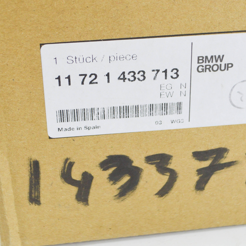 NEW BMW 5 E39 SECONDARY AIR INJECTION CONTROL VALVE 11721433713 1433713 ...