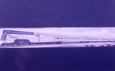 RDG reading railroad CRUSADER train slide | eBay