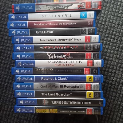 Playstation 4 games - various titles | eBay Australia