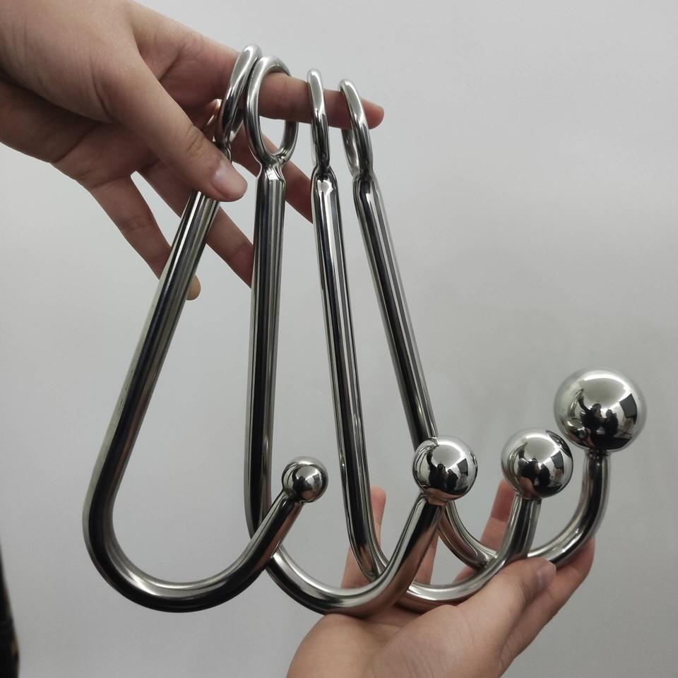 Anal Hook Stainless Steel Sex Toys for Man Butt Hook Dilator Prostate ...