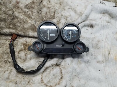1990 Kawasaki ZX10 ZX 10 ZX 1000 Gauges Gauge Cluster Speedometer Tach ...