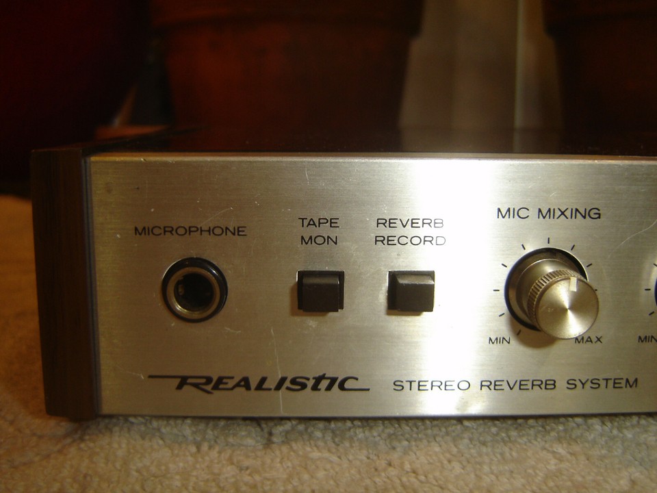 Realistic 42-2108, Stereo Reverb System, Vintage Unit | eBay
