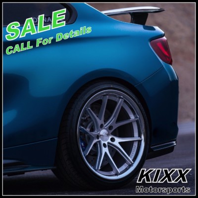 19" FERRADA FR2 19x8.5/9.5 SILVER CONCAVE WHEELS for BMW E92 E93 328i ...