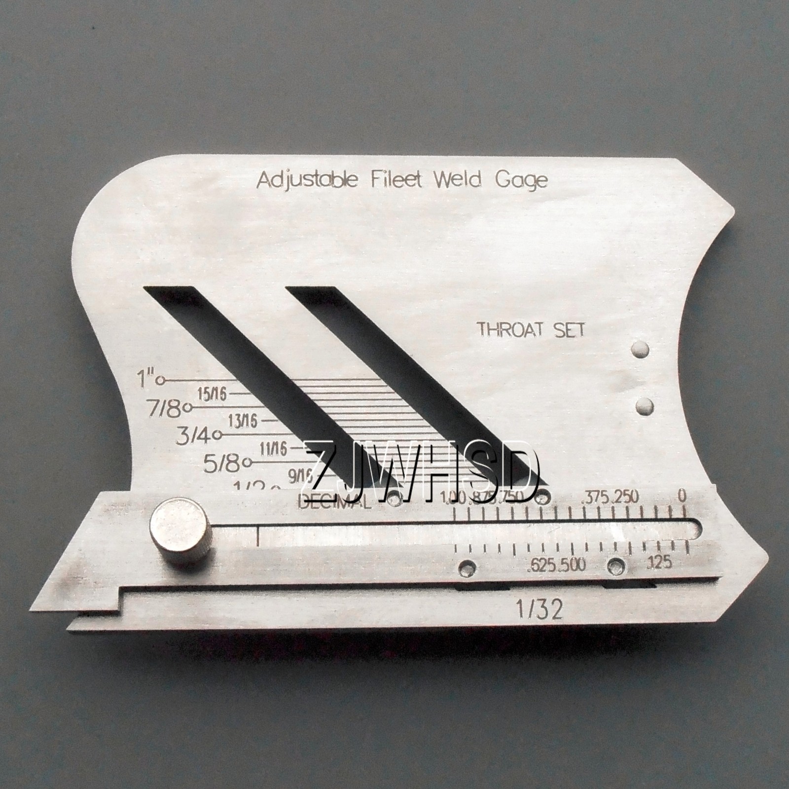 Adjustable Fillet Weld Gauge and Unequal LEG Measurement Feature Weld ...