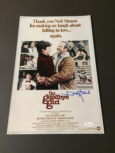 Richard Dreyfuss Signed 11X17 The Goodbye Girl Movie Poster Photo- JSA ...