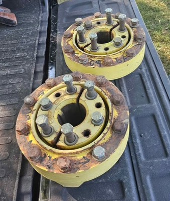 John Deere 10 Bolt Hubs For Duals Or Tractor Pulling. 4430 4440 4630 ...