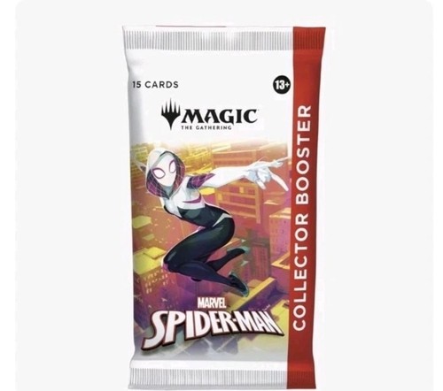 MAGIC THE GATHERING MARVEL SPIDER MAN COLLECTOR BOOSTER PACK | eBay