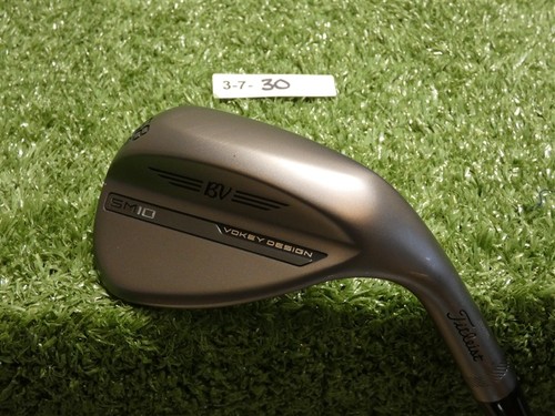 Titleist Vokey SM10 Nickel 58* 12* Lob Wedge D Grind Dynamic Gold Steel ...