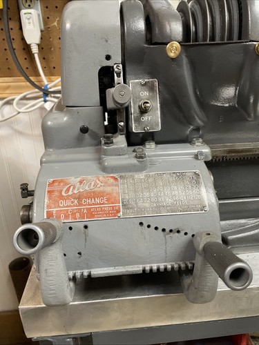 Atlas 10” Metal Lathe Quick Change Gear Box | eBay