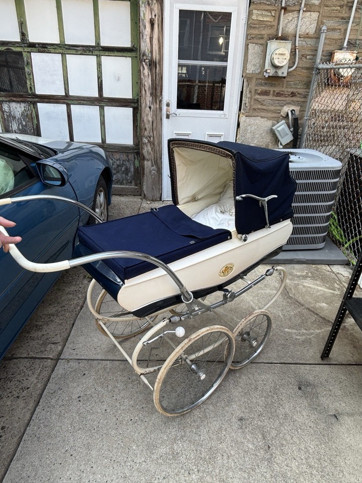 Vintage Pedigree English Pram Baby Stroller Carriage Buggy Vintage ...