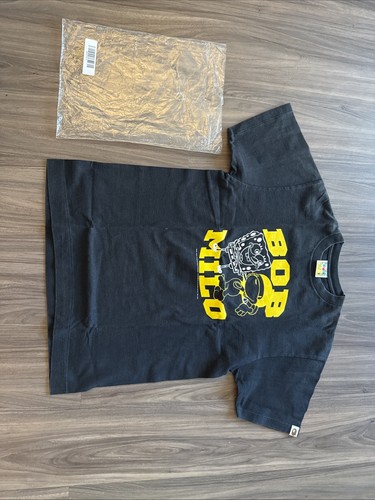 BAPE x SpongeBob Bob Milo Tee Black Medium Made in Japan A Bathing Ape ...