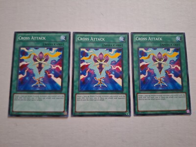 3X Cross Attack PHSW-EN048 - Yugioh Yu Gi Oh! Playset | eBay
