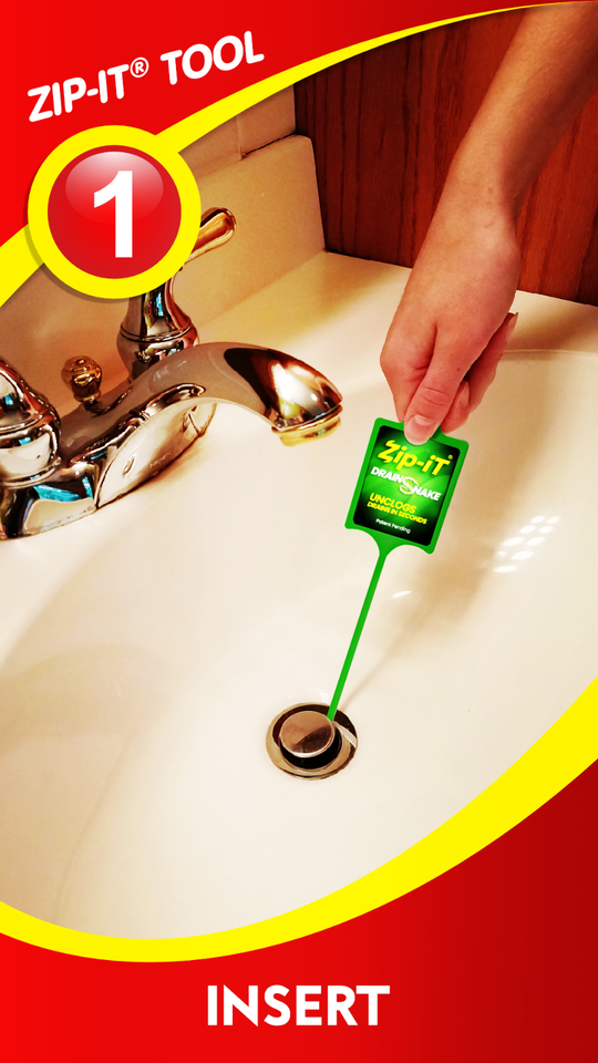 ZIP-IT BARBED PLASTIC Clog Removal Drain Snake Cleaner (12 PK) | eBay