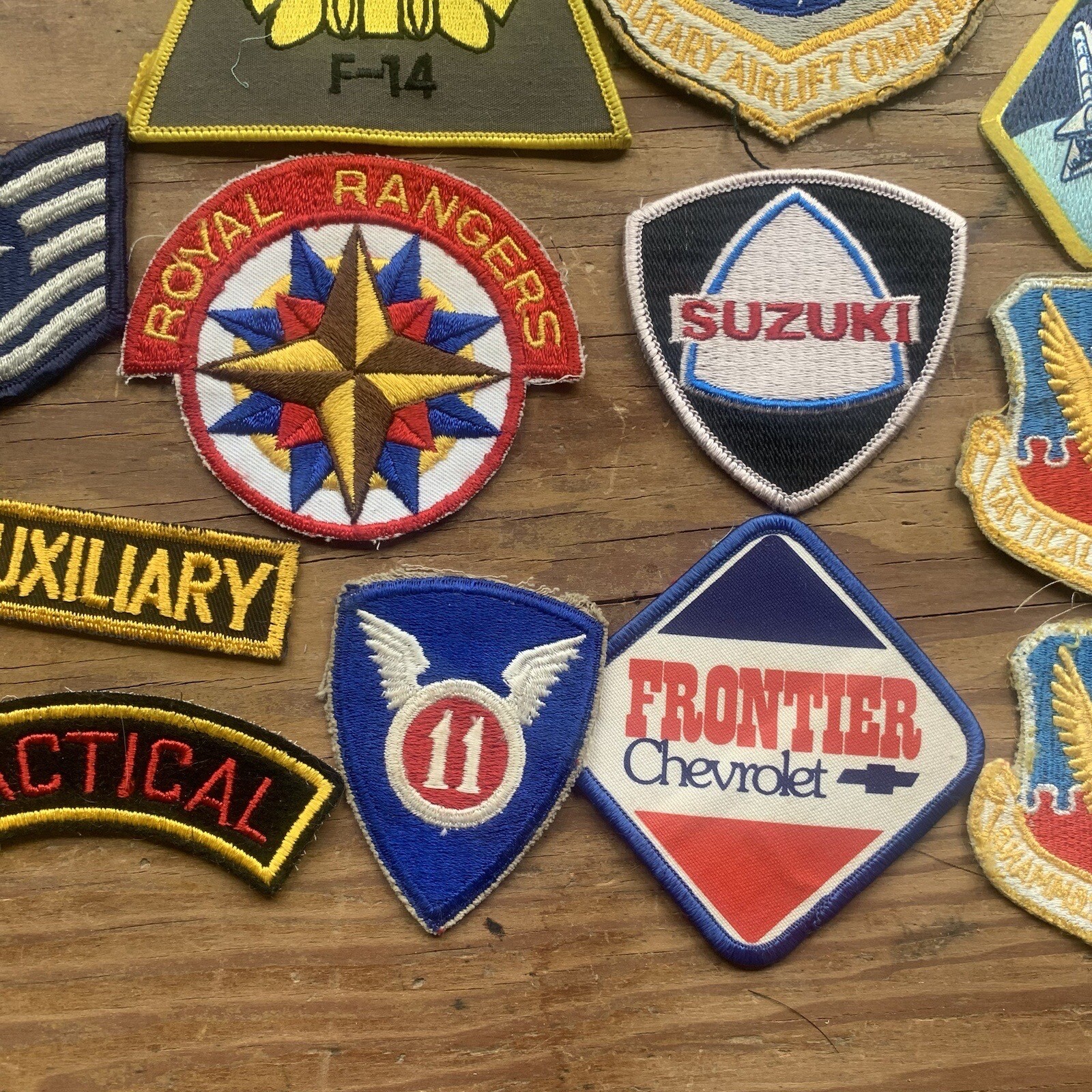 Vintage Military Patches Insignia Service Security Lot Of 20 Sewing ...