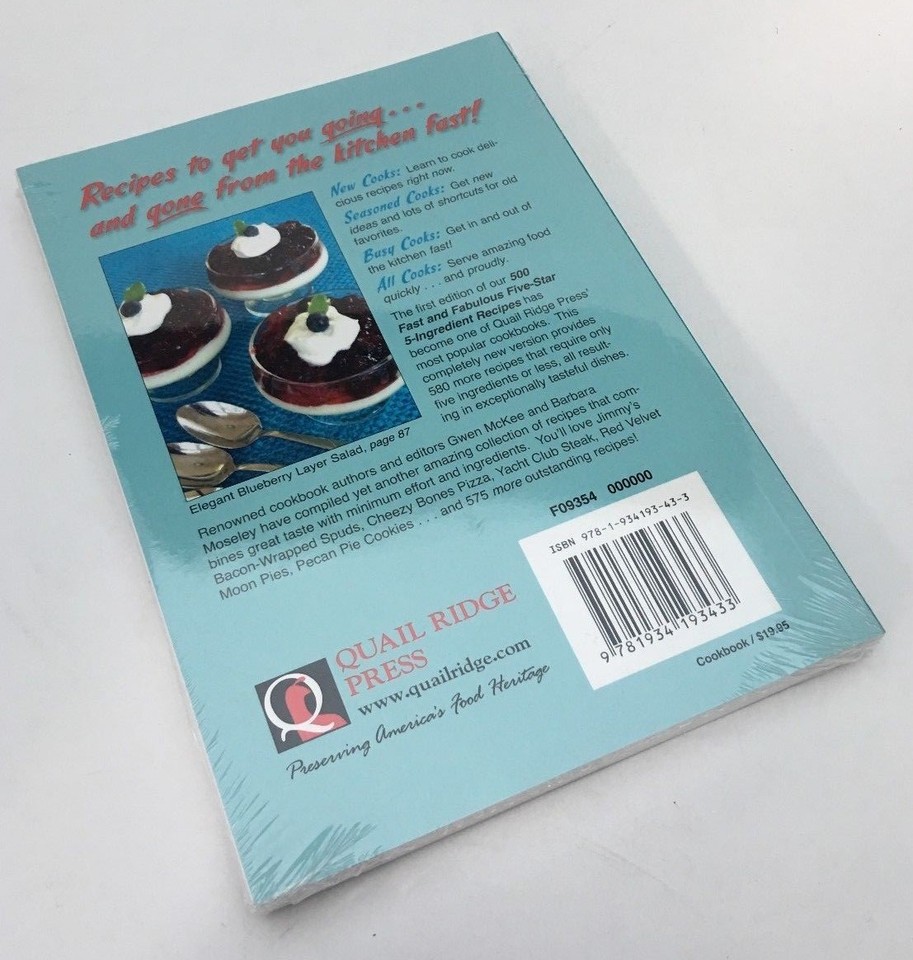 Best Of The Best More Fast & Fabulous Five Star 5 Ingredient Recipes ...