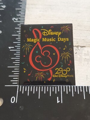 2000 Disney Magic Music Days Pin Back Collectible Pin ro | eBay