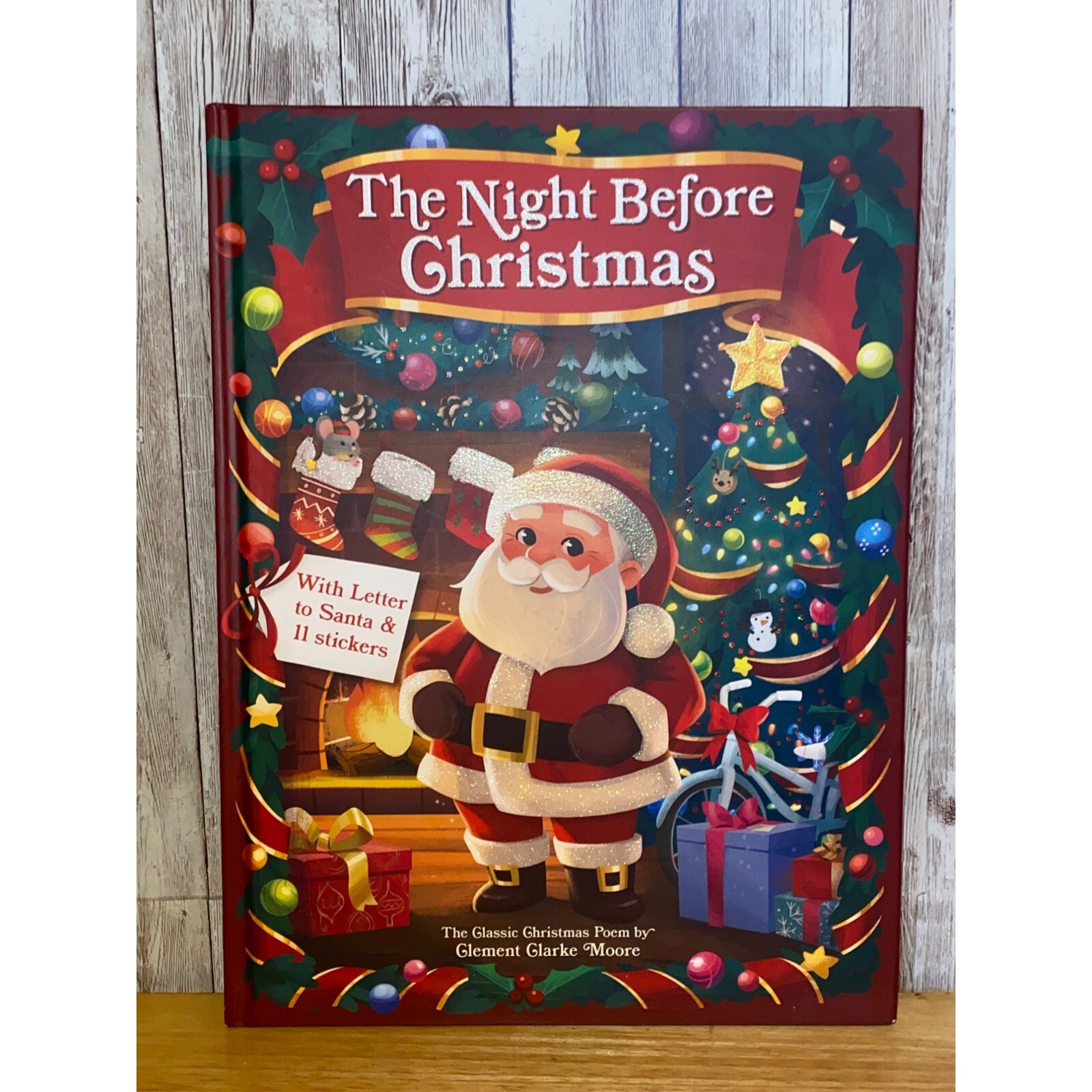 The Night Before Christmas Book with Letter to Santa & Stickers ...