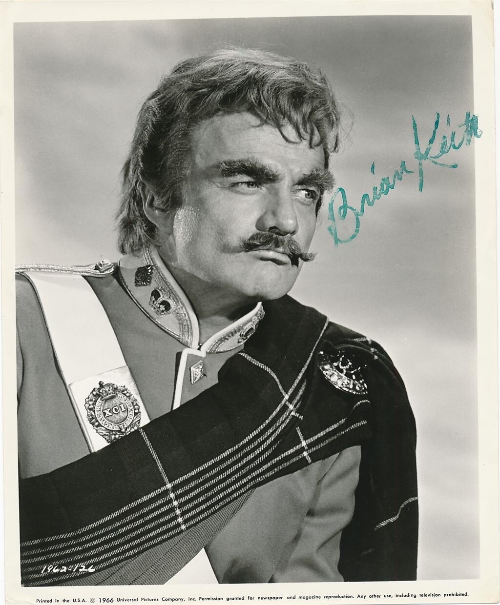 Brian Keith- Signed Vintage B&W Photograph | eBay