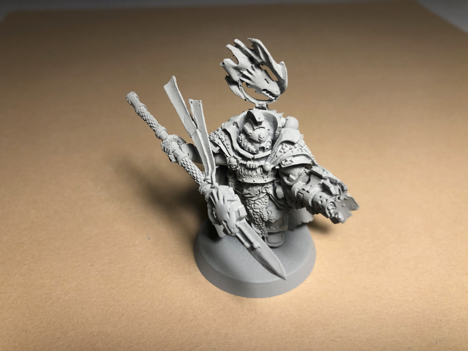 Warhammer 40000 40K Salamanders Vulkan He'stan Hestan great cond ...