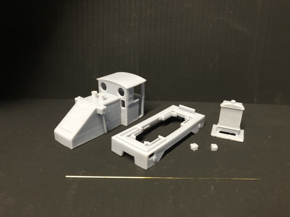 OO9 Gauge Kerr Stuart No.4415 Narrow gauge diesel kit 009 | eBay