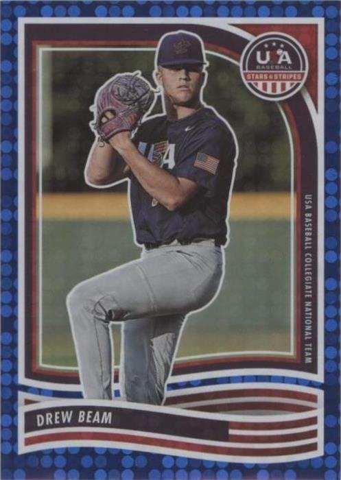 2024 Panini Stars and Stripes - Drew Beam #74 Blue /149 (RC) for sale ...