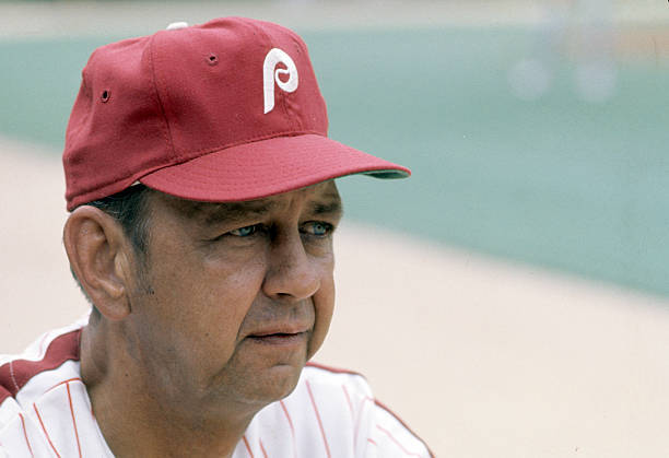 Philadelphia Phillies manager Danny Ozark during game vs Los Angel- Old ...