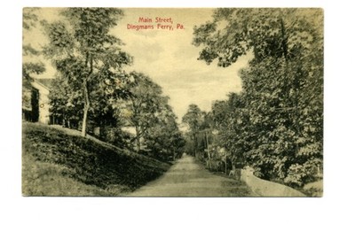 Main Street Dingmans Ferry Pennsylvania PA A11382 1912 postcard | eBay